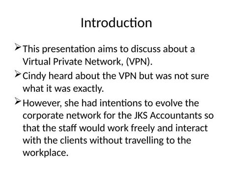 virtual private network vpn benefits risks and components desklib