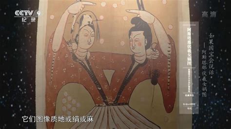 纪录片《如果国宝会说话》解说词文本70 第三季第二十集 阿斯塔那伏羲女娲图 哔哩哔哩