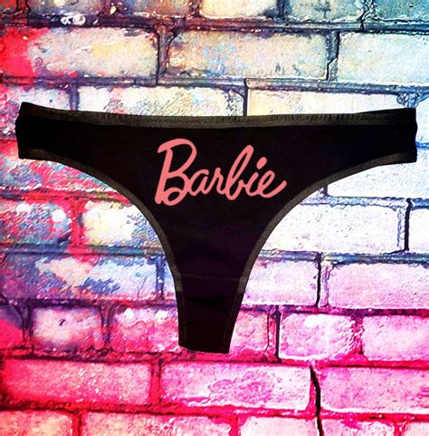 Barbie Doll Girly Naughty Brat Sexy Thong Panties Lingerie Etsy