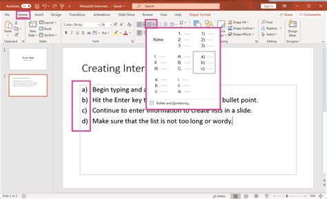 Modifying Lists Computer Applications For Managers