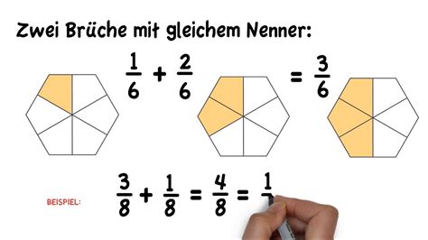 Bruchrechnung Brüche Addieren Wie Addiert Man Zwei Brüche Youtube