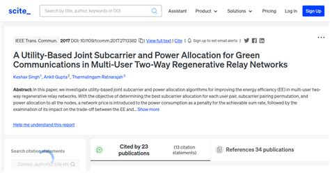 A Utility Based Joint Subcarrier And Power Allocation For Green