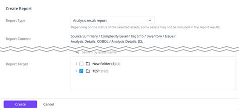 Creating Reports Documentation