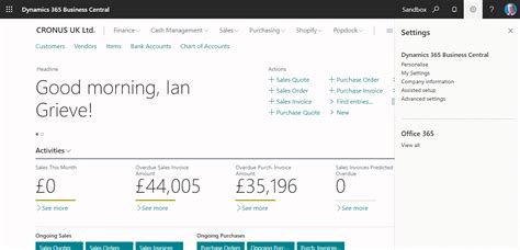 In Microsoft Dynamics 365 Business Central How Do I… Switch Between Companies Azurecurve