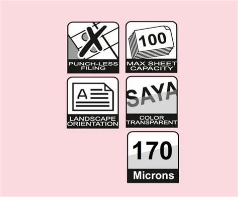 Plastic Saya Document Button Folder 209p Multicolor At Rs 15piece