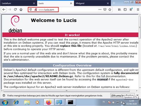 Konfigurasi Share Hosting Pada Debian DS Network