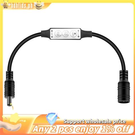 In Stock Low Profile Inline Controller Mini 3 Key Dimmer Switch For
