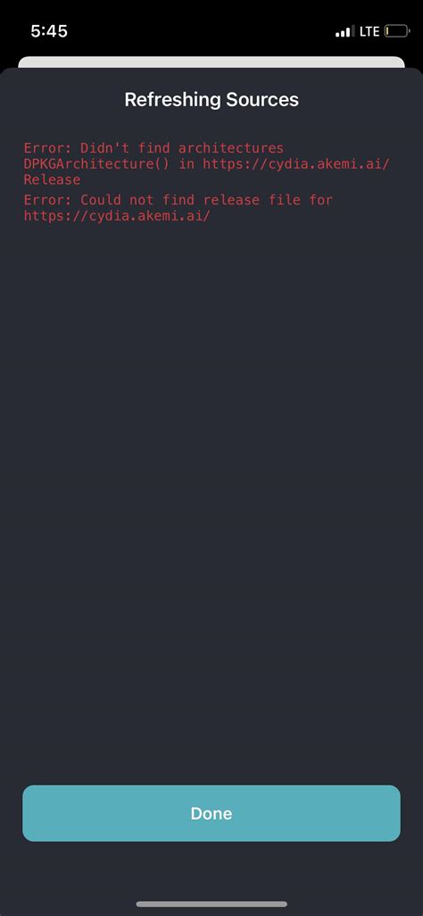Question How To Fix My Architecture Error Rjailbreak