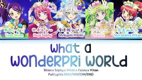 ホワット・ア・ワンダプリ・ワールド What A Wonderpri World — Celepara Opera Company Full Lyrics Kanrom中eng