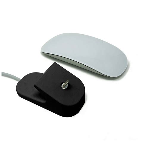 Charging Dock For Apple Magic Mouse 2 Black 3d Printed Etsy