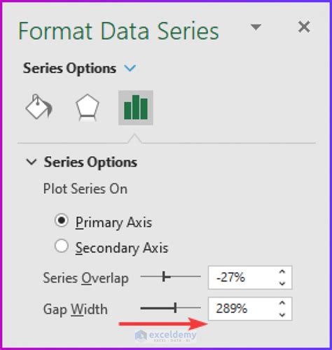 How To Change Width Of Column In Excel Chart With Easy Steps