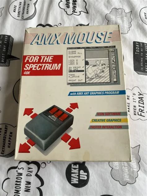 Sinclair Zx Spectrum Rare Amx Mouse Boxed 131 44 Picclick Ca