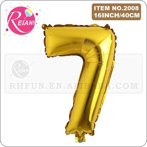 Globos De Aluminio Inflables Con Letras Doradas Y Números Suministros