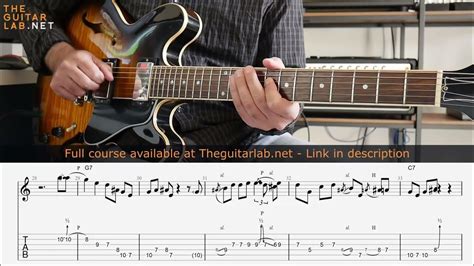 Larry Carlton Tasty Blues Lick Tabs Youtube