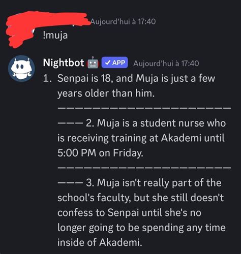 The Fact That He Created A Command Bot For All Problematic Rivals Is Hilarious R Osana