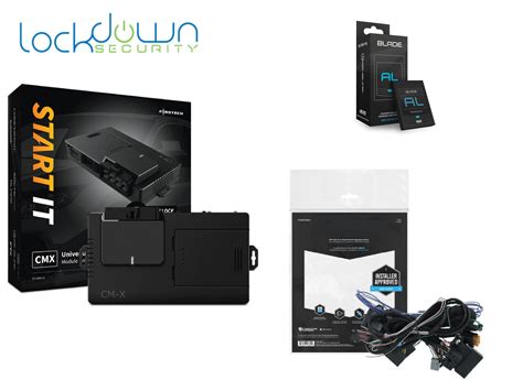 Compustar Cmx With Blade Al And Tlk2 Plug And Play Remote Starter Lockdown Security