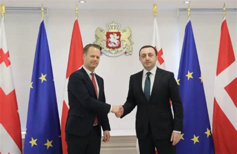 საქართველოს პრემიერ მინისტრი დანიის სამეფოს საგარეო საქმეთა მინისტრს