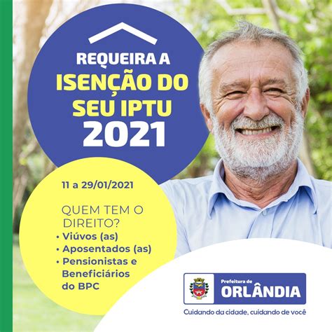 IsenÇÃo De Iptu Requerimento Deverá Ser Feito De 11 A 29 De Janeiro