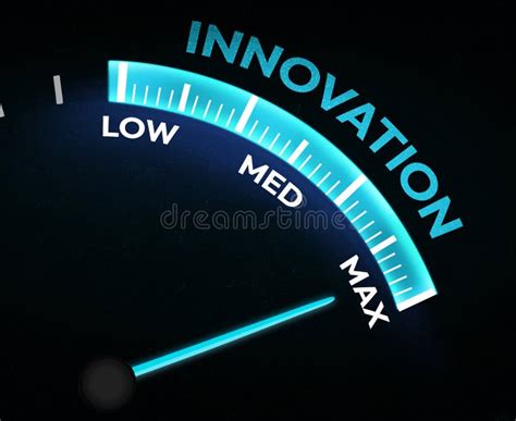 Innovation Maximization Concept Wallpaper With Glowing Typography And