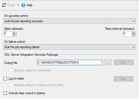 Failed To Insert Records Into Table In Different Server Using Sql Server Agent Database