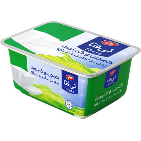 پنیر سفید تازه کم‌چرب و کم‌نمک تی‌فتا کاله