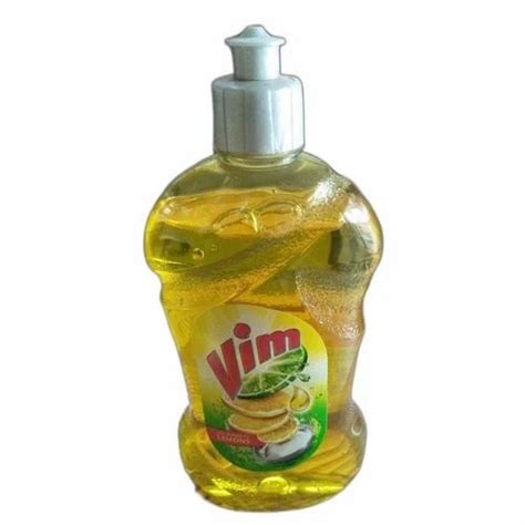Vim Lemon Dishwash Liquid For Dish Washing Packaging Size 500ml At