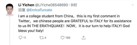 意大利女孩作画感谢中国援助抗“疫”，两国网友都被感动了