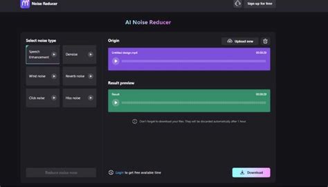 Ai Audio Noise Reduction Remove Noise From Audio And Video