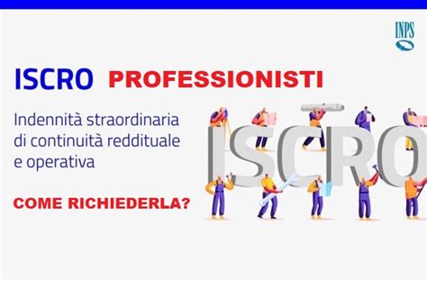 ISCRO Sostegno per i professionisti in difficoltà Fenalca