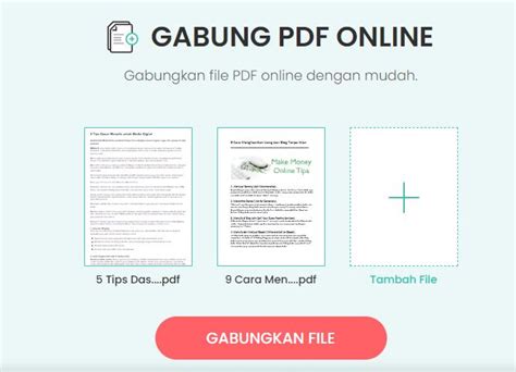 Cara Menggabungkan PDF Tanpa Koneksi Internet Romeltea Media