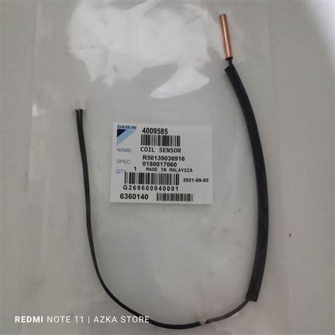 Termistor Ac Daikin Malaysia Thermistor Ac Daikin Malaisia Termis Ac