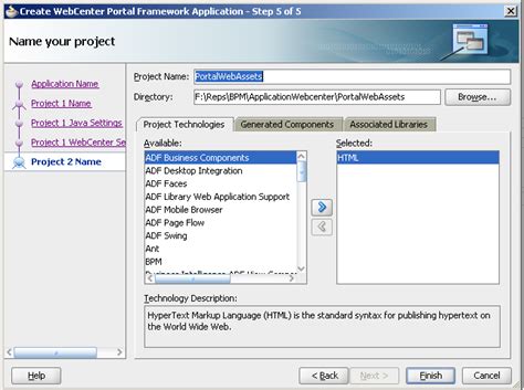 oracle adf на русском Создание простого webcenter портала в jdeveloper