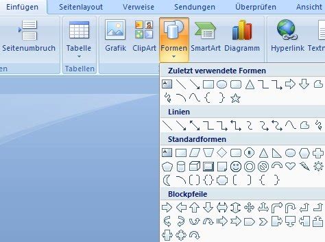Pfeil in Word einfügen so geht s