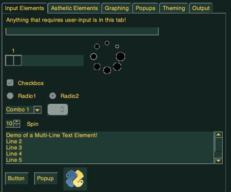 Pysimplegui Tabgroup