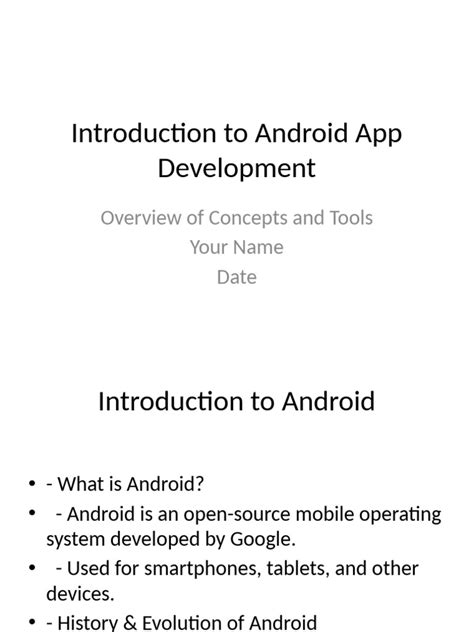 Android App Development Pdf