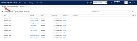 Word Templates In Microsoft Dynamics CRM Encore Business Solutions
