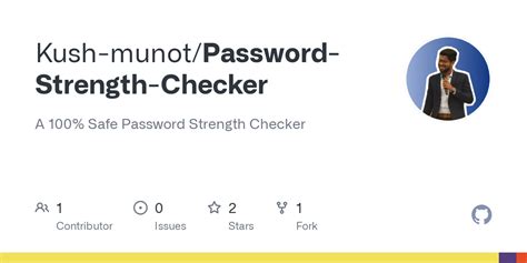 Github Kush Munot Password Strength Checker A Safe Password