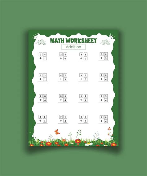 Mathe Arbeitsblatt Kindergarten Addition Fotos Lade Kostenlose