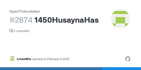 HusaynaHasanDarib Issue OpenITI Annotation GitHub