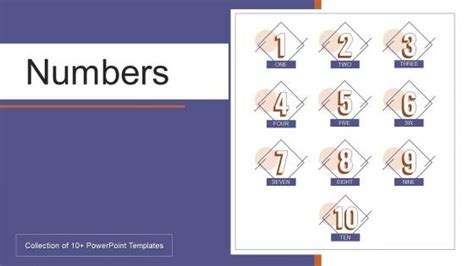 Numbers PowerPoint Presentation And Slides PPT PowerPoint SlideTeam