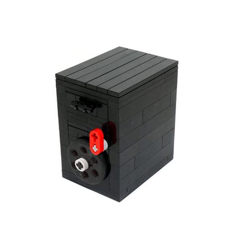 Buildmoc Working Mini Safe Decryption Box Model With Password Lock 140 Pieces