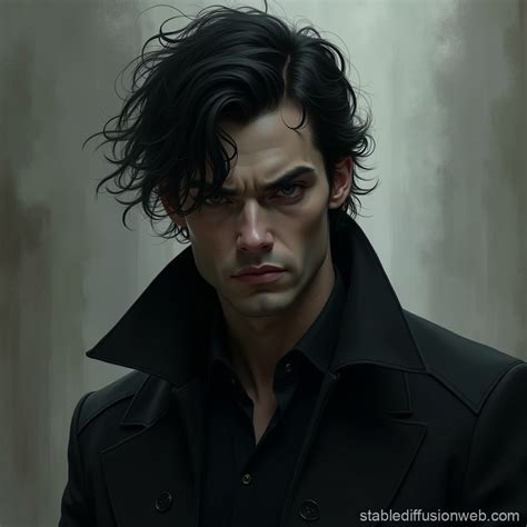 His Deep Set Eyes Concealing Countless Stories Prompts Stable