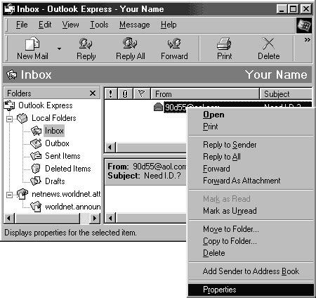 WhereIsIP Get IP Address From E Mail Header