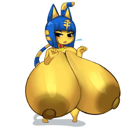 Rule 34 Animal Crossing Ankha Artist Request Breasts Edited Furry