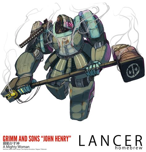 Grimm And Sons A Lancer Homebrew Mech Company Lancerrpg