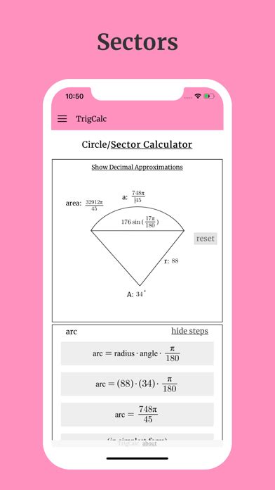 Trigcalc Trig Calculator Review Educationalappstore