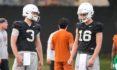 Arch Manning Will Compete With Quinn Ewers To Start At Qb For Texas
