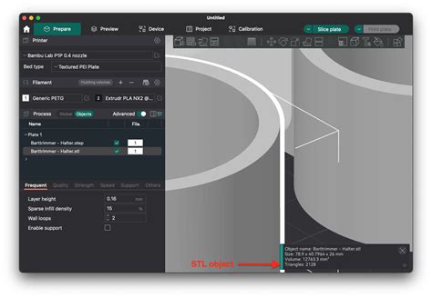 Reload From Disk With Stl Split Into Objects Bambu Lab Software