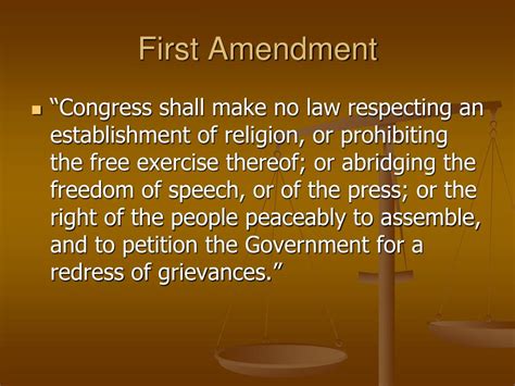 Ppt First Amendment In Schools Powerpoint Presentation Free Download