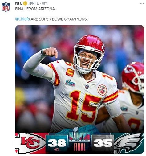 Los Jefes De Kansas City Derrotaron 38 A 35 A Las Águilas De Filadelfia